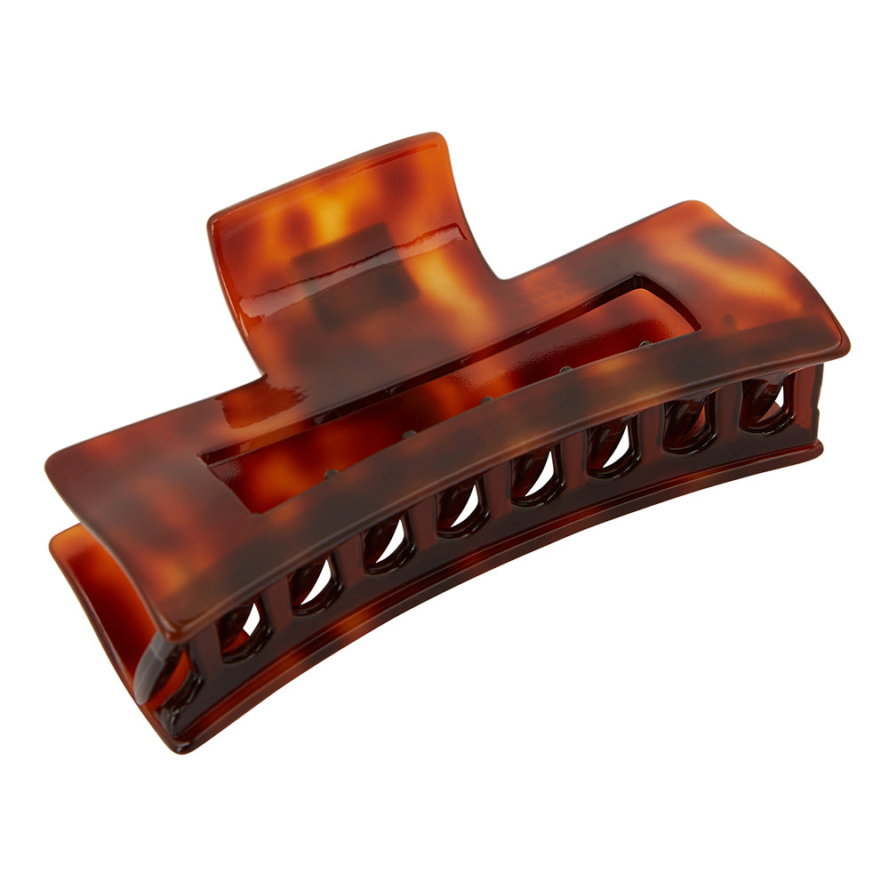 Large Cutout Rectangle Jaw - Tortoise – C.O. Bigelow
