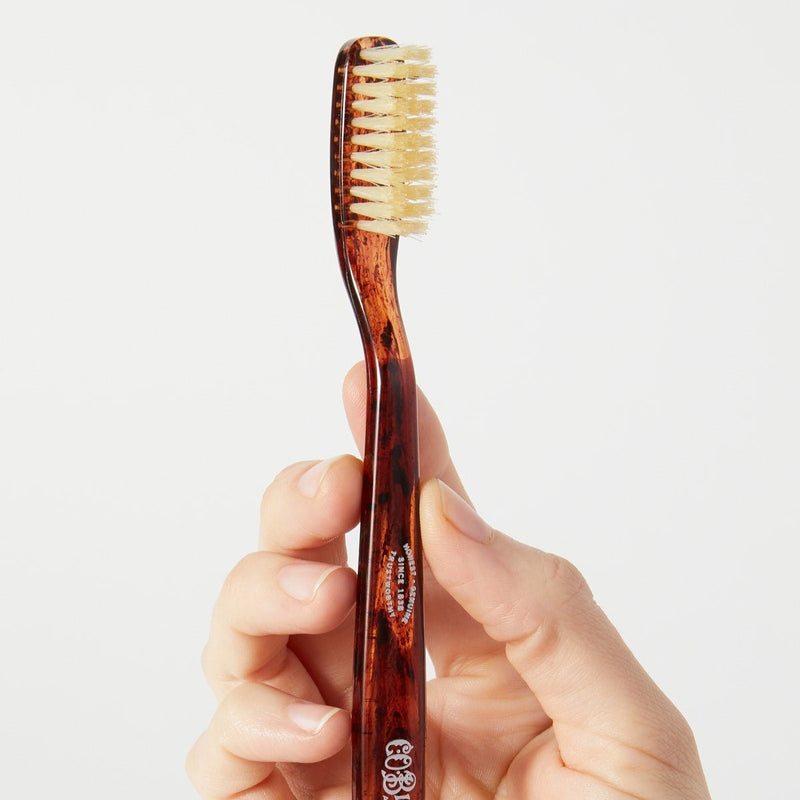 Natural Bristle Toothbrush - Soft Tortoise – C.O. Bigelow