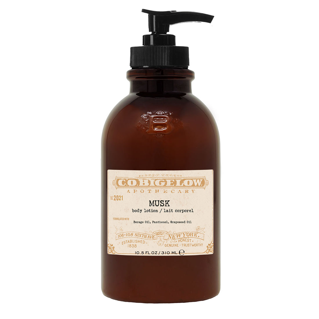 Iconic Collection - Musk Body Lotion No. 2021 – C.O. Bigelow