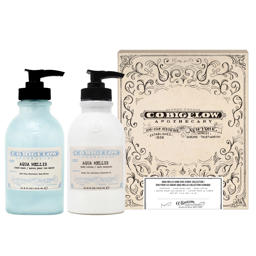 Iconic Collection - Aqua Mellis Body Lotion & Hand Wash Set – C.O. Bigelow