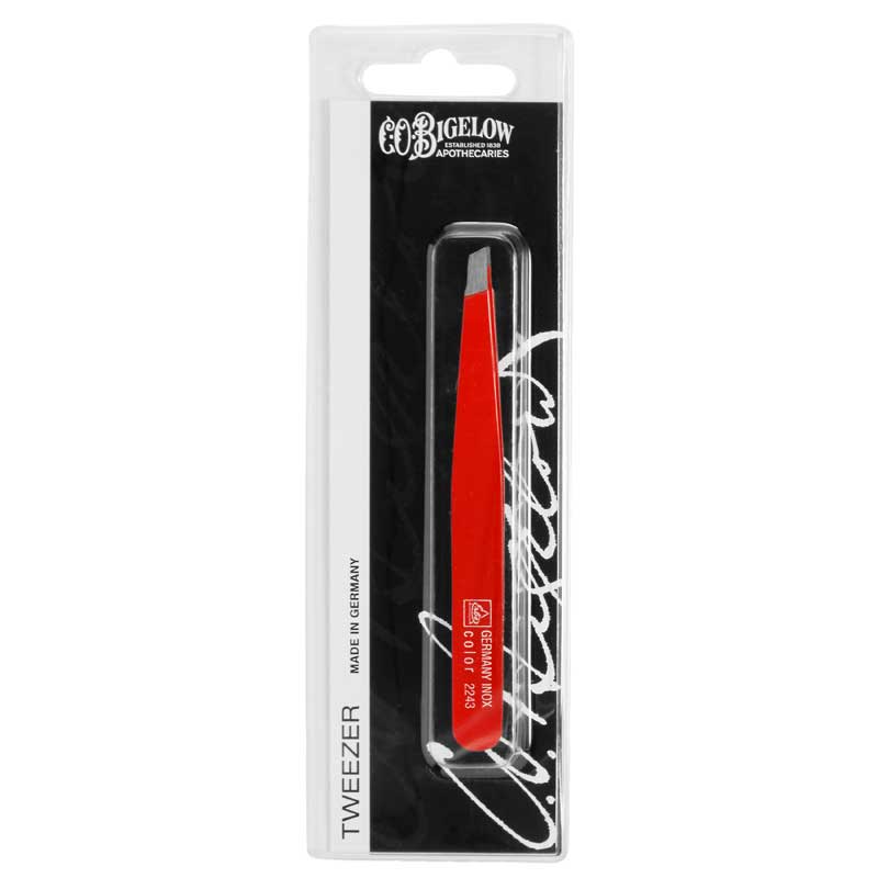 Slanted Tweezer - Red # 92243 – C.O. Bigelow