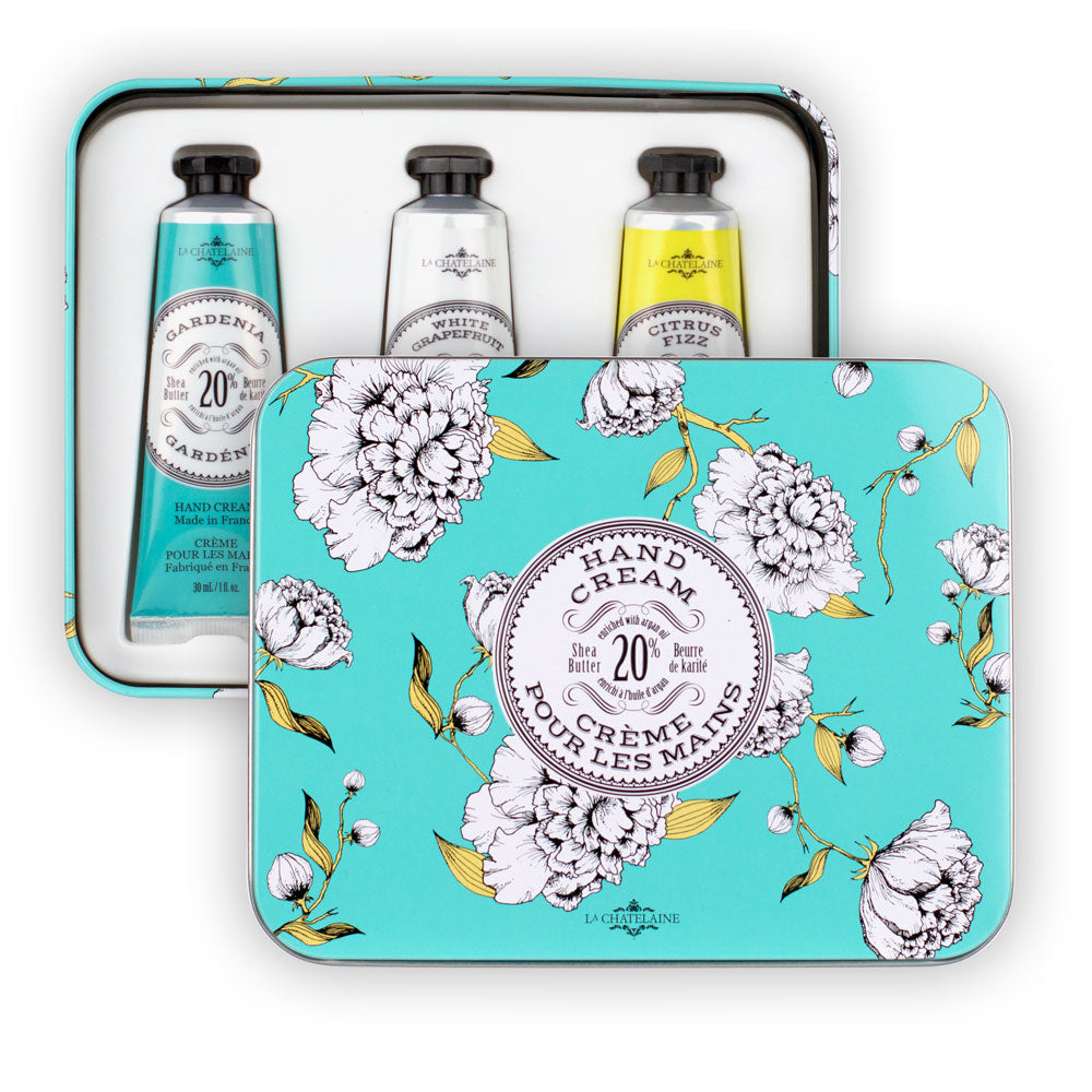 Tiffany Blue Hand Cream Trio Tin – C.O. Bigelow